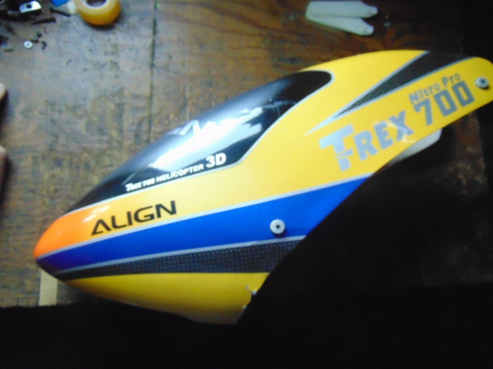 TREX 700 N PRO GLASS FIBRE CANOPY – RCHeliTrader