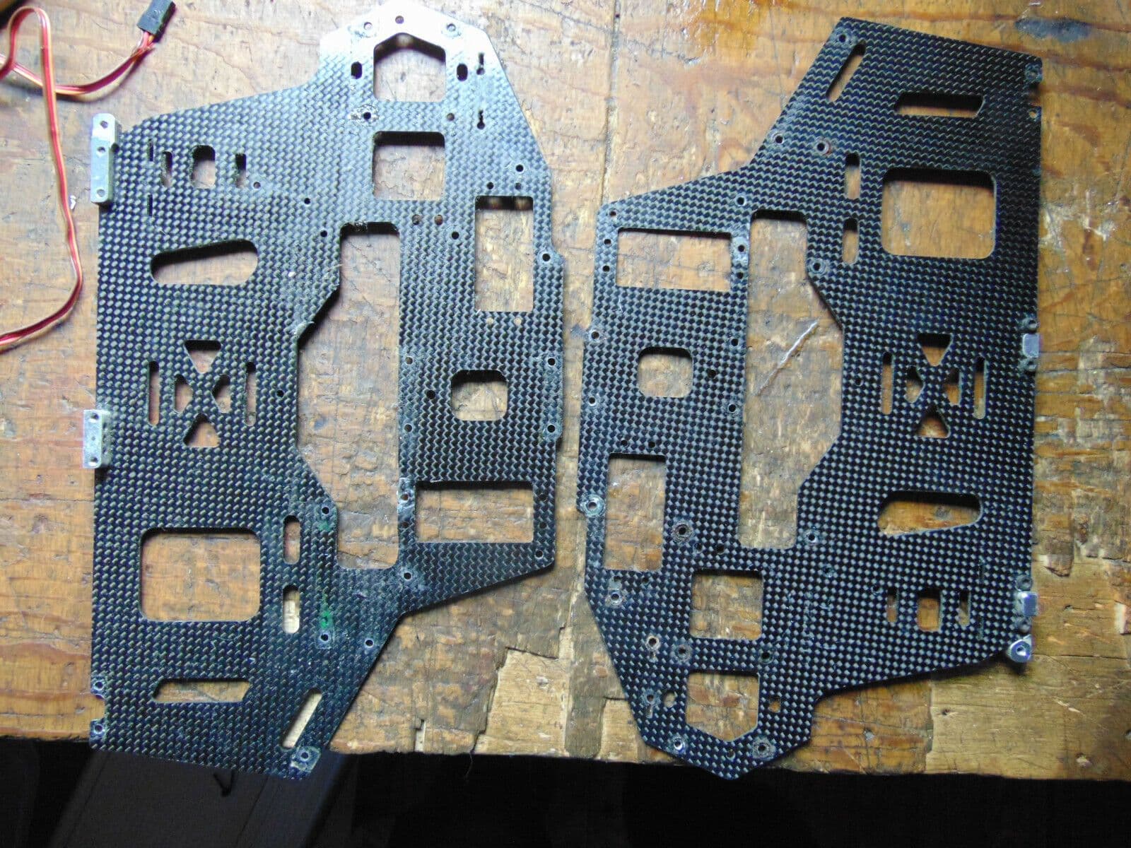 ALIGN TREX 550 CARBON FIBRE MAIN FRAME SIDES – RCHeliTrader