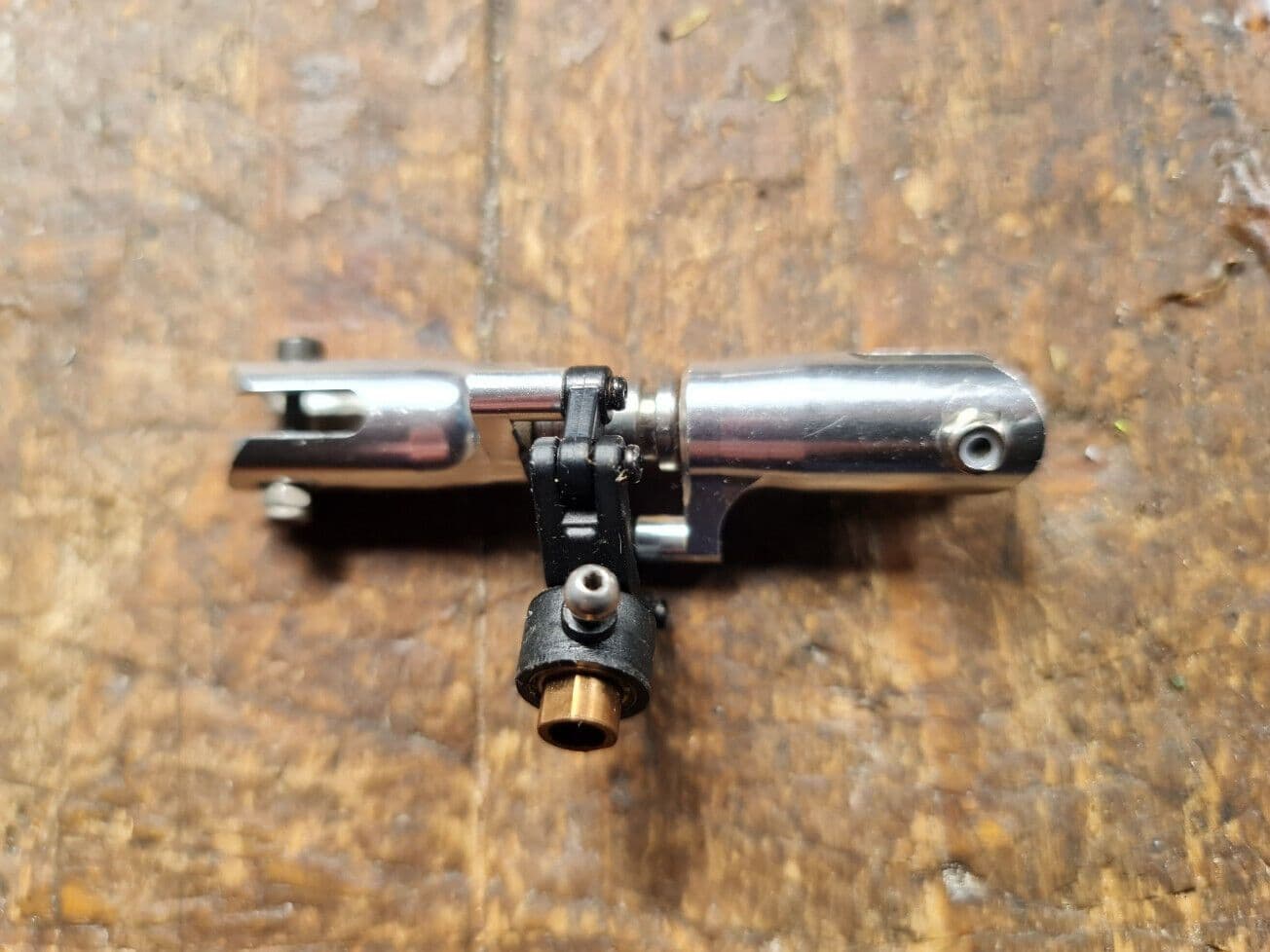 ALIGN TREX 600 / 550 ALLOY TAIL ROTOR SPINDLE ASSEMBLY & PITCH CONTROL ...