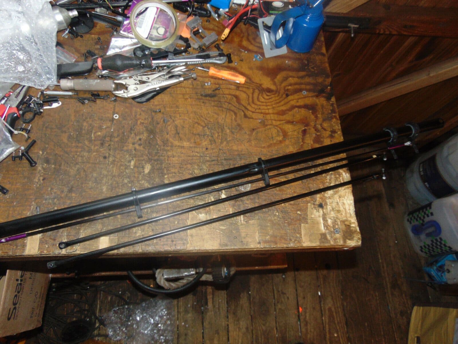 CENTURY PREDATOR 60/70 TAIL BOOM MOUNTING ASSEMBLY C/W TORQUE DRIVE SU ...