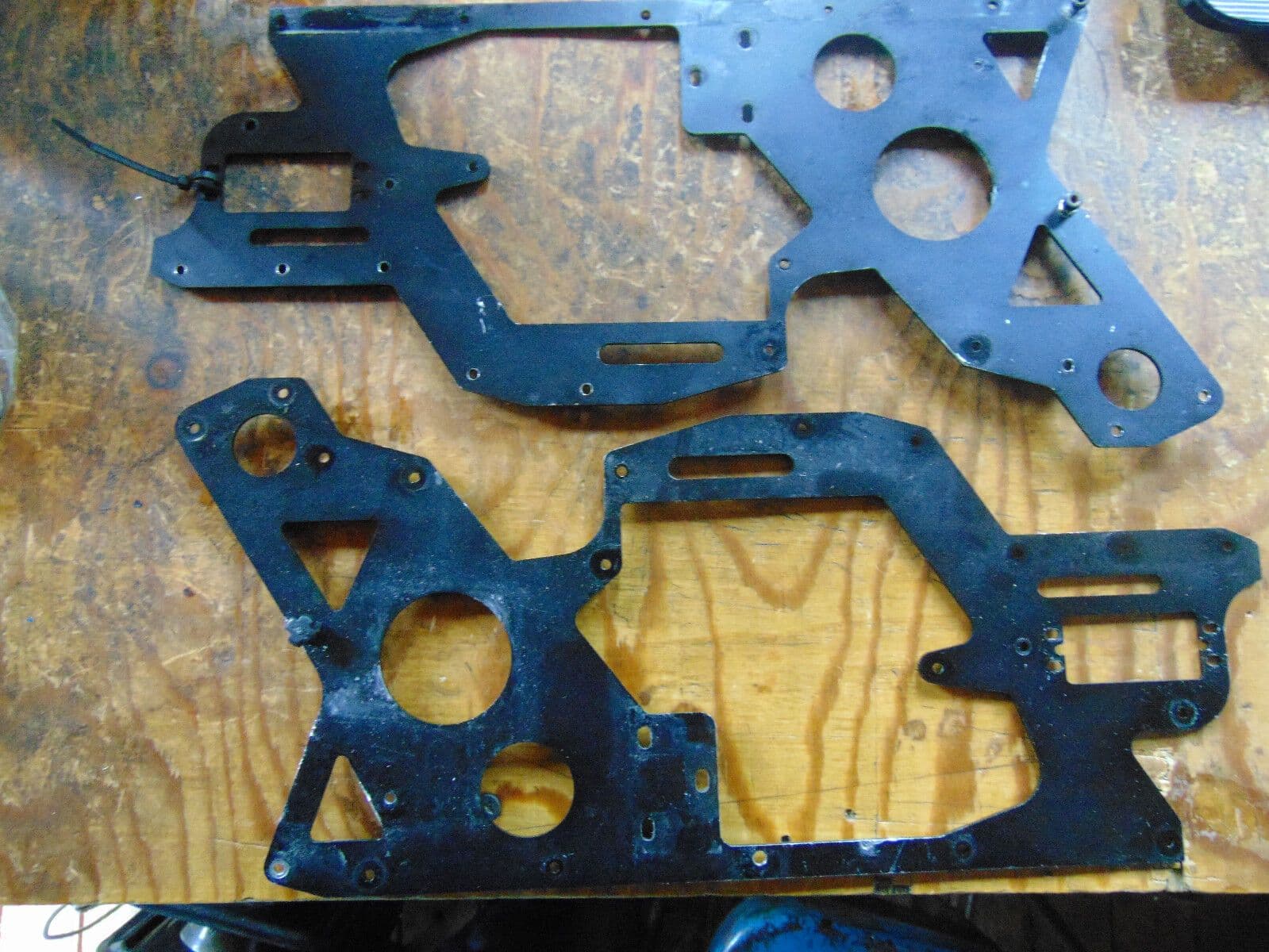 JR AIRSKIPPER 90 LOWER MAIN FRAME SECTIONS – RCHeliTrader