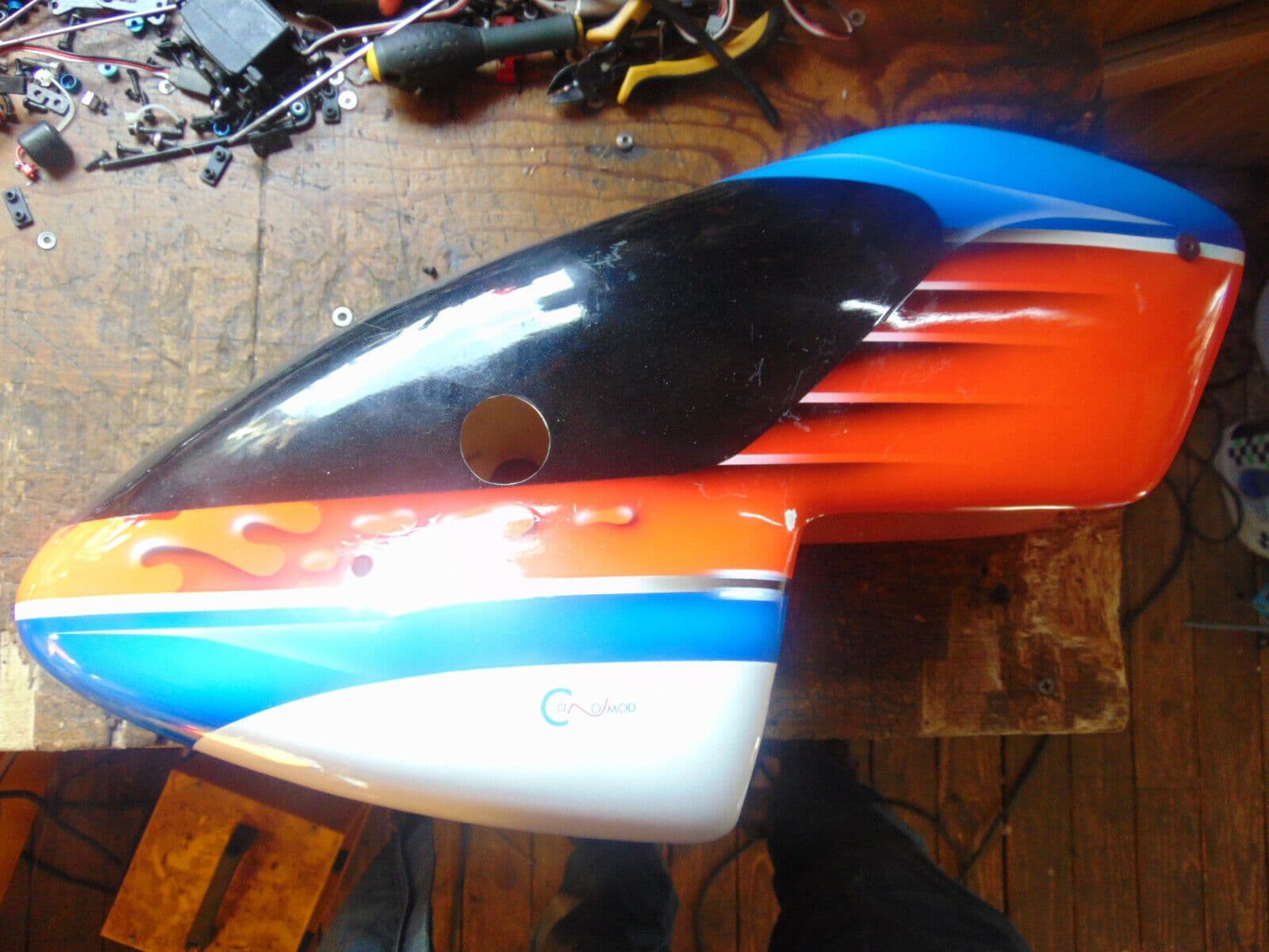 JR VIBE 90 FINRE GLASS CANOPY – RCHeliTrader