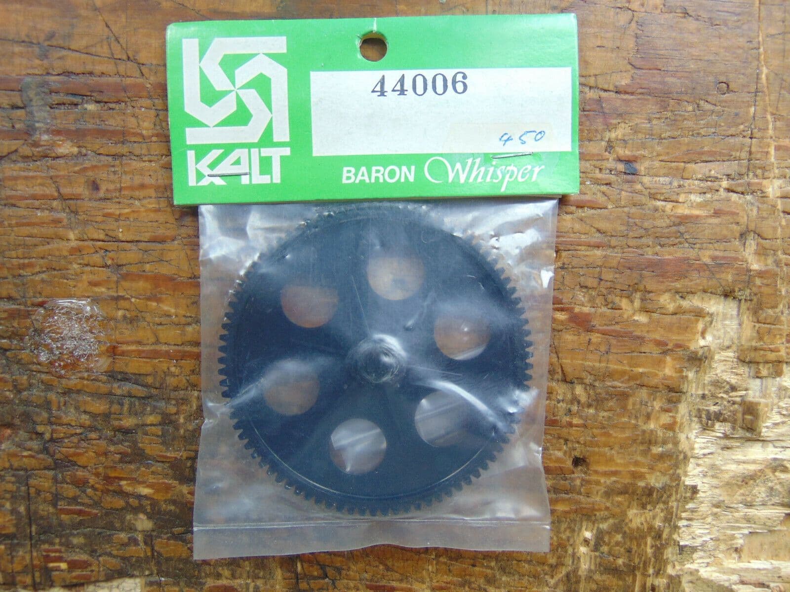 KALT BARON WHISPER MAIN DRIVE GEAR NON-AUTO TYPE 44006 BNIB – RCHeliTrader