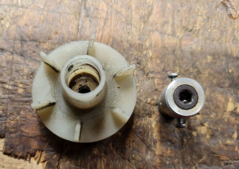 KALT SPACE BARON 30 ENGINE COOLING FAN, CLUTCH & 6 mm HEX STARTING ADA ...