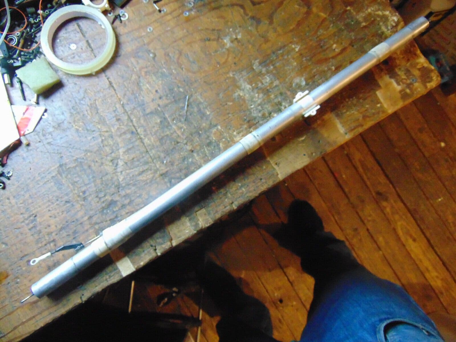 KALT SPACE BARON TAIL BOOM C/W TORQUE DRIVE & PITCH ROD – RCHeliTrader