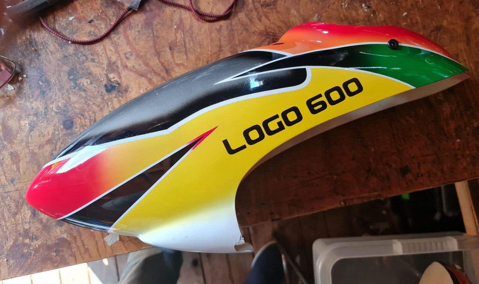 MIKADO LOGO 600 GLASS FIBRE CANOPY – RCHeliTrader
