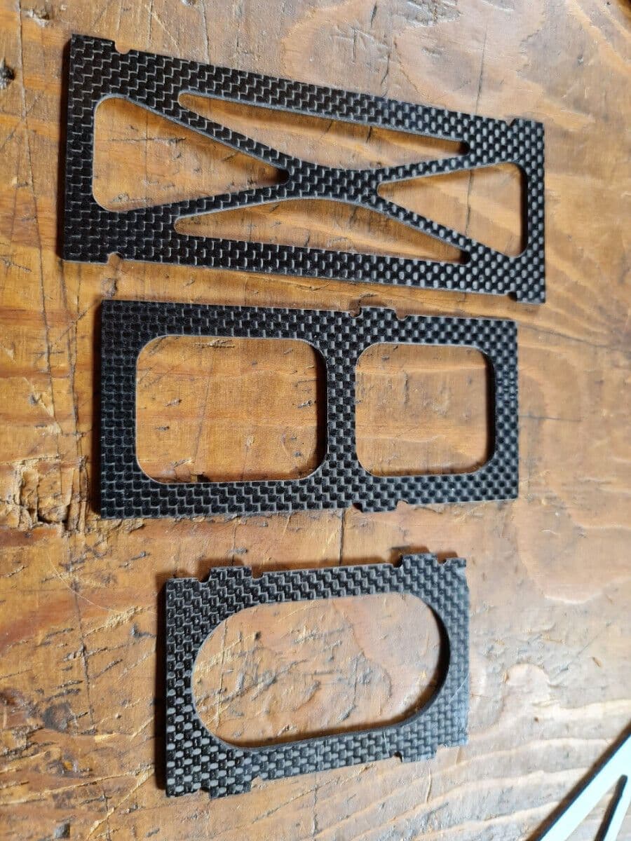 MIKADO LOGO 800 XXTREME VERTICAL CARBON CHASSIS FRAMES MIK4538 ...
