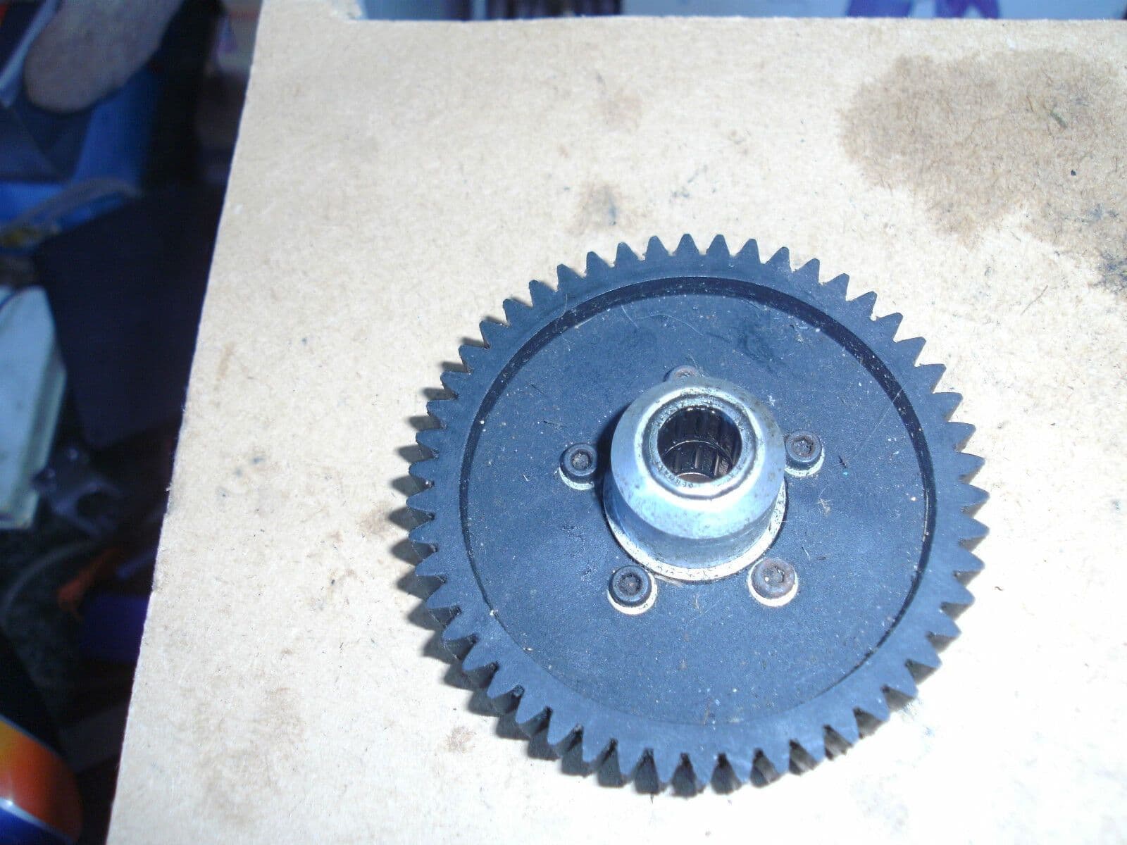 MORLEY MAVERICK MAIN ROTORSHAFT DRIVE GEAR WITH ONE-WAY BEARING ...