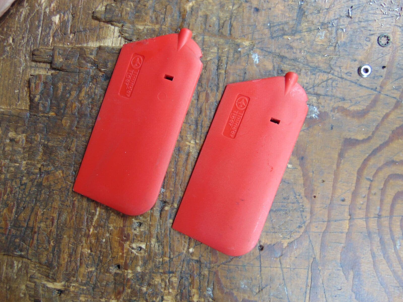 RAPTOR 30 / 50 RED LIGHTWEIGHT FLYBAR PADDLES – RCHeliTrader