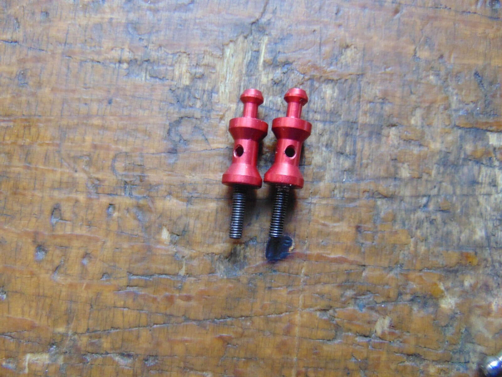 RAPTOR 30 / 50 V2 RED ALLOY CANOPY MOUNTS – RCHeliTrader