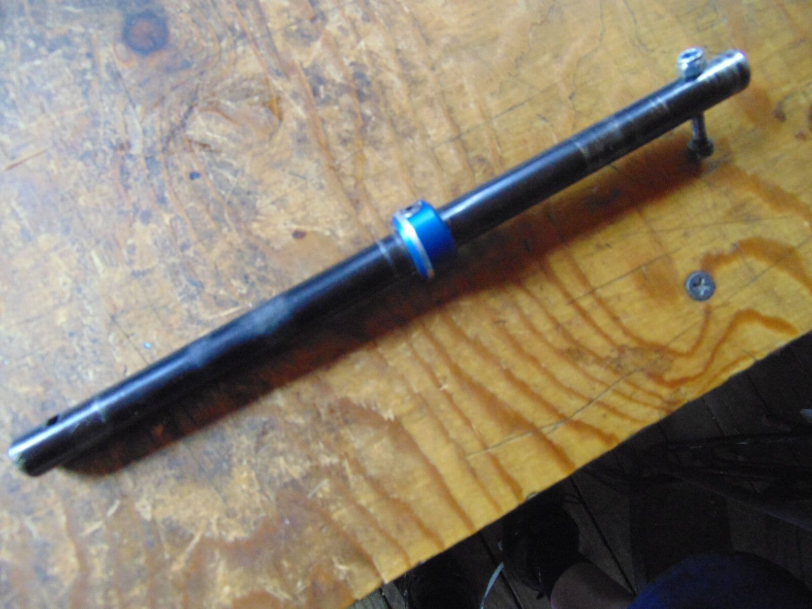 RAPTOR 60 / 90 MAIN ROTOR SHAFT C/W BLUE ALLOY COLLET – RCHeliTrader