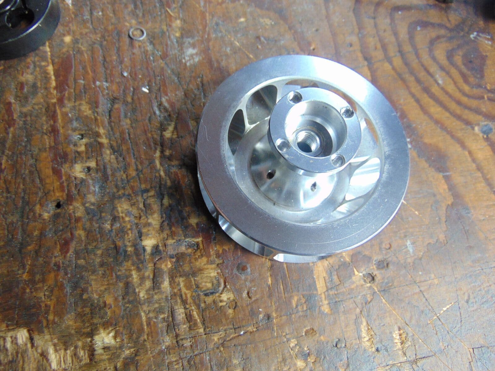 RAPTOR 90 G4 ALLOY ENGINE COOLING FAN & CLUTCH MOUNTING HUB – RCHeliTrader