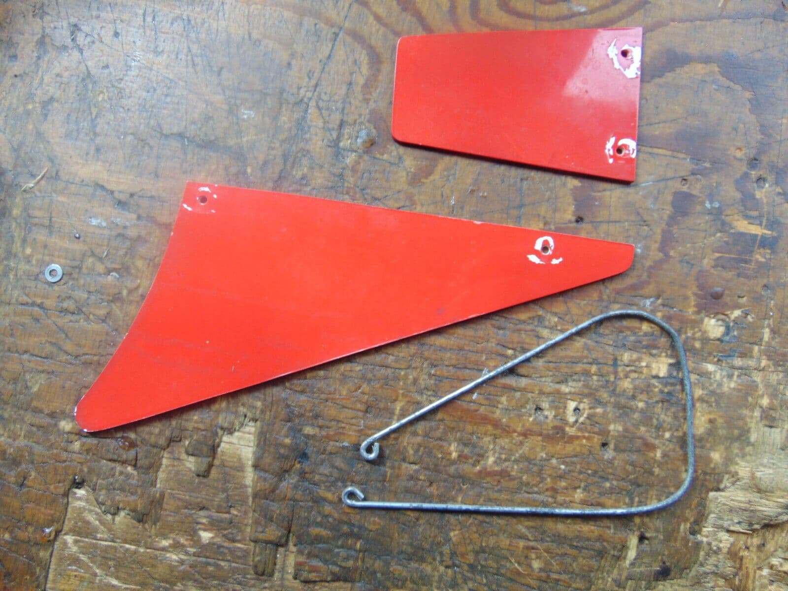SCHLUTER HELI-BABY TAIL FIN SET UNUSED – RCHeliTrader