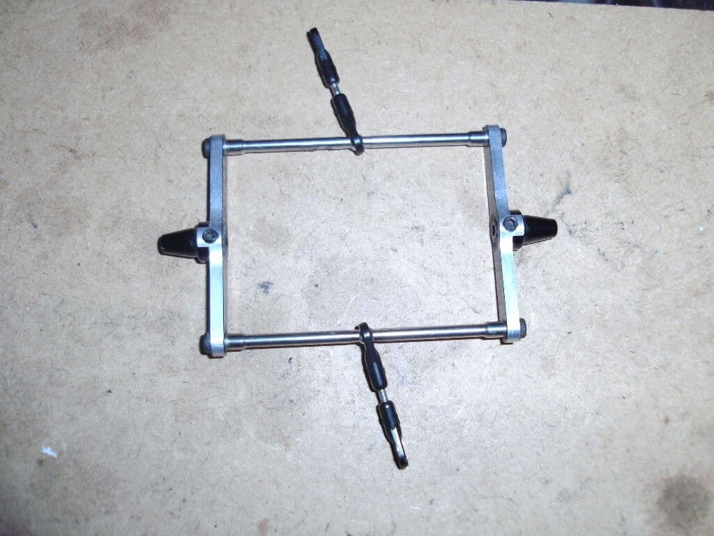 TREX 600 ALLOY FLYBAR CONTROL BLACK – RCHeliTrader