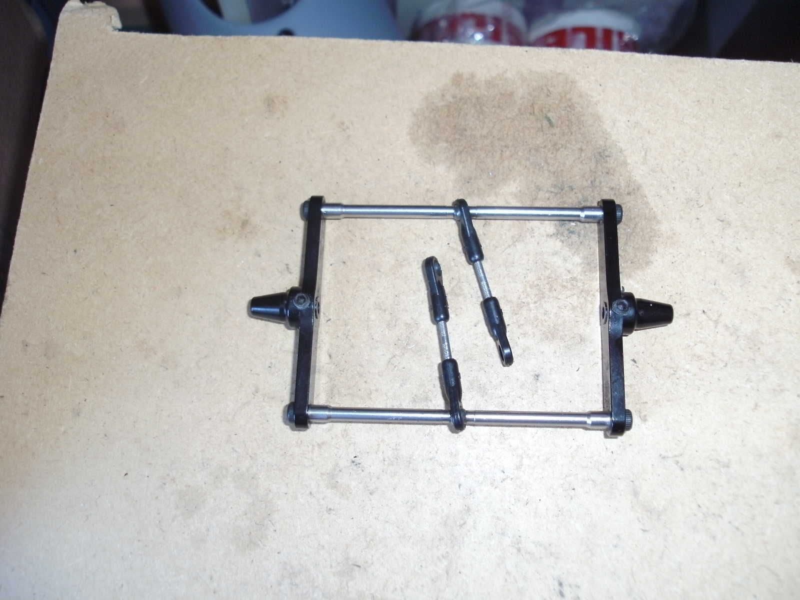 TREX 600N FLYBAR CONTROL HOOP BLACK ALLOY – RCHeliTrader