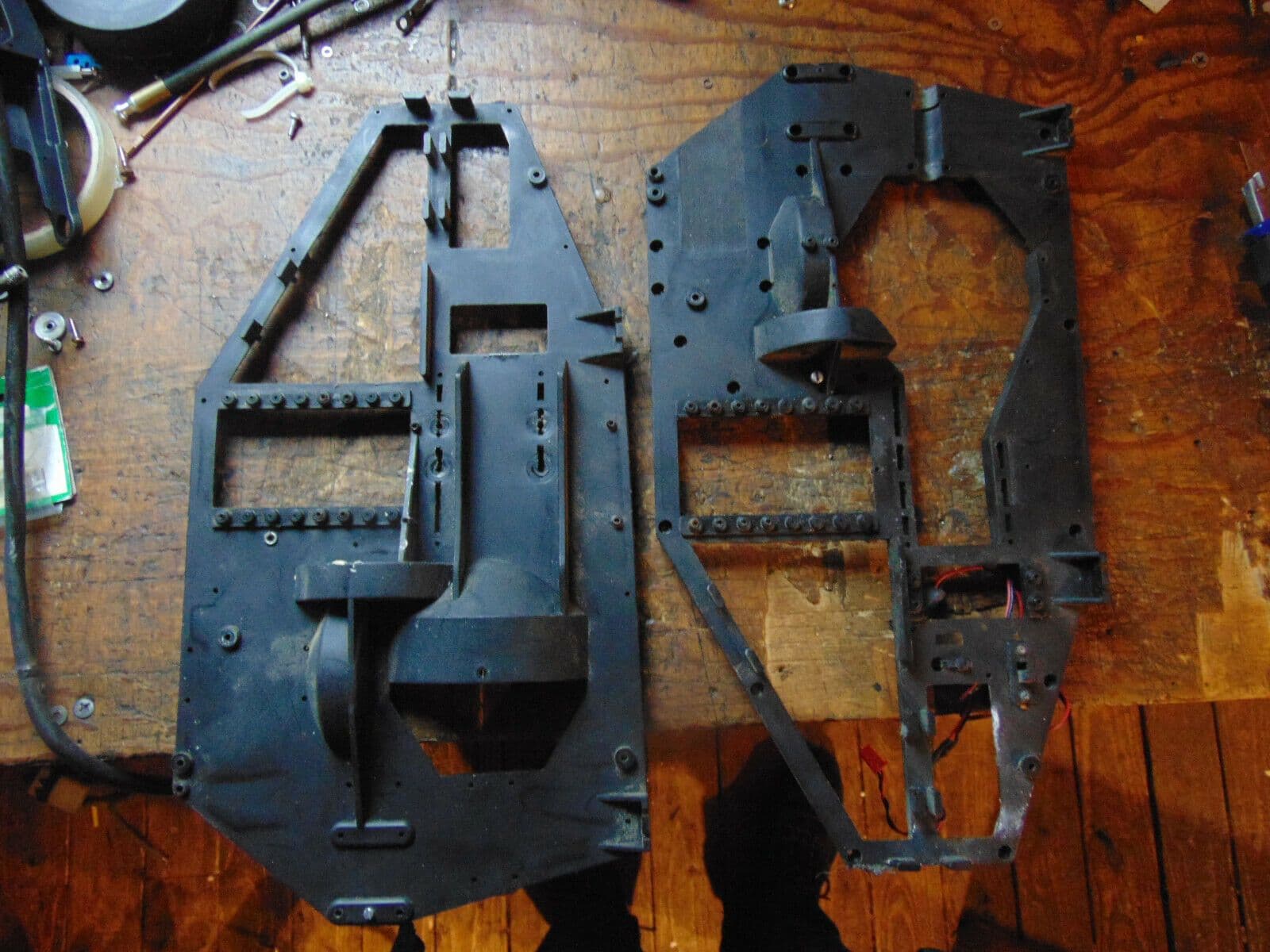 VARIO FOXY MAIN FRAME SIDES – RCHeliTrader