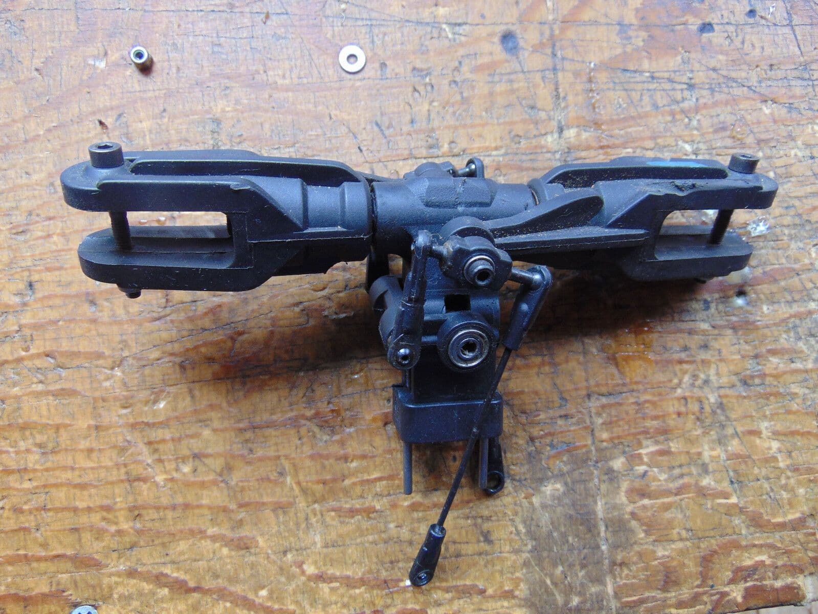 X-CELL 50 MAIN ROTOR HEAD ASSEMBLY C/W FLYBAR SEESAW ASSEMBLY ...