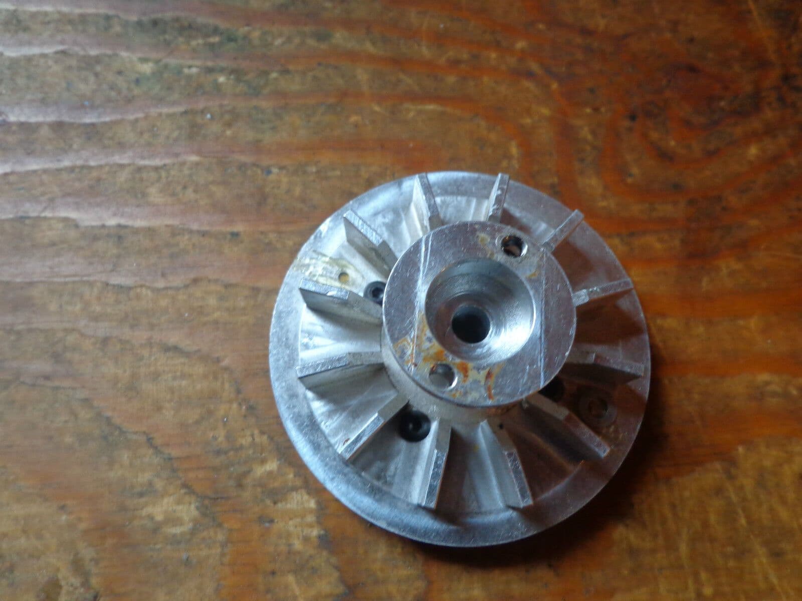 X-CELL FURY 55 METAL ENGNE COOLING FAN / CLUTCH MOUNT APPEARS UNUSED ...