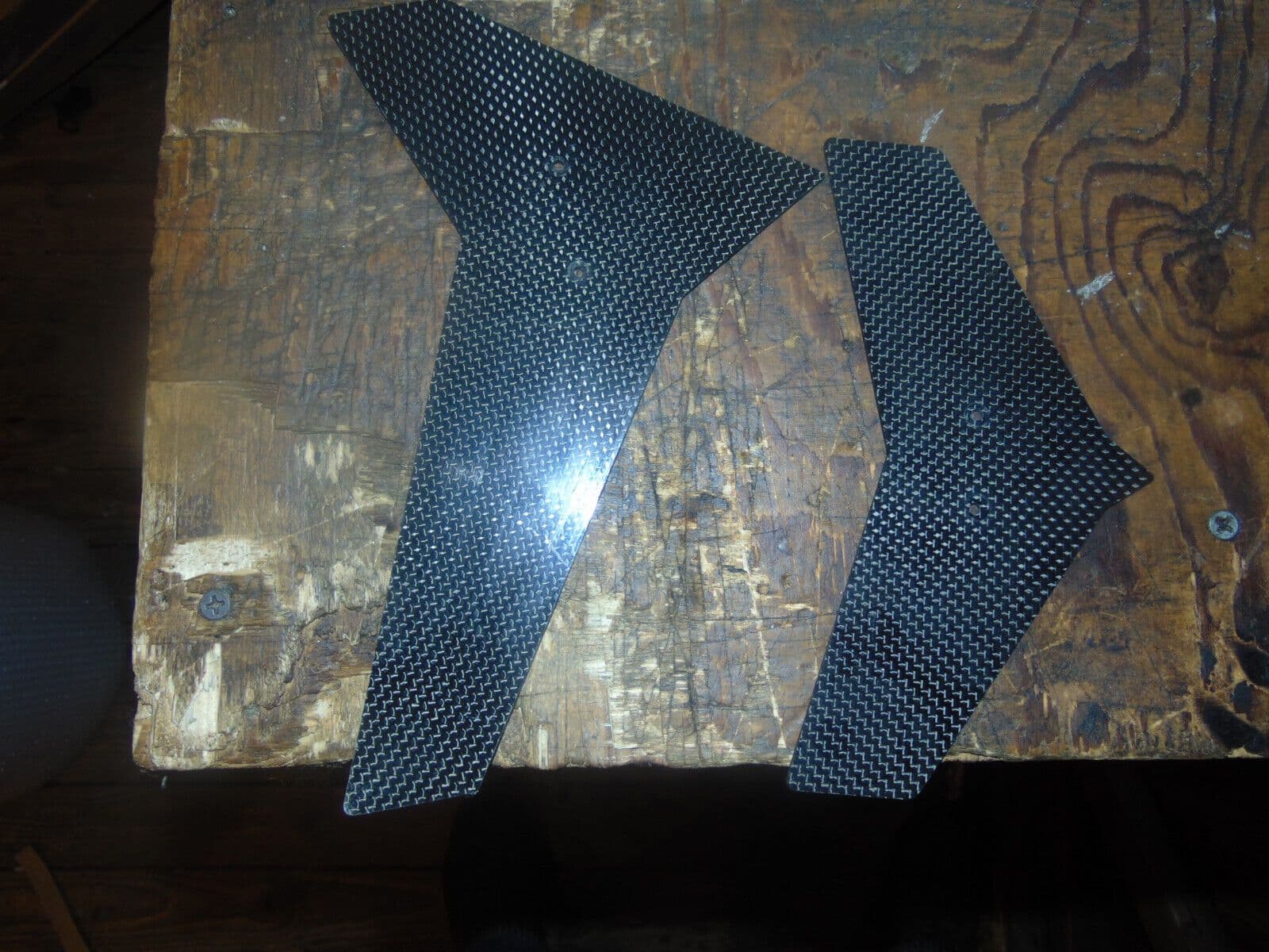 X-CELL GAS GRAPHITE CARBON FIBRE TAIL FIN SET – RCHeliTrader