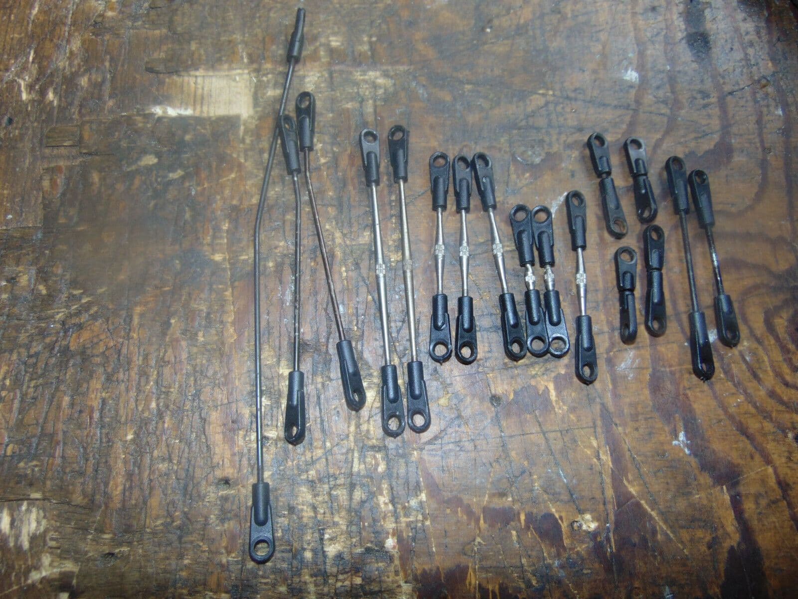 X-CELL GAS GRAPHITE SERVO & ROTOR HEAD LINKAGES – RCHeliTrader