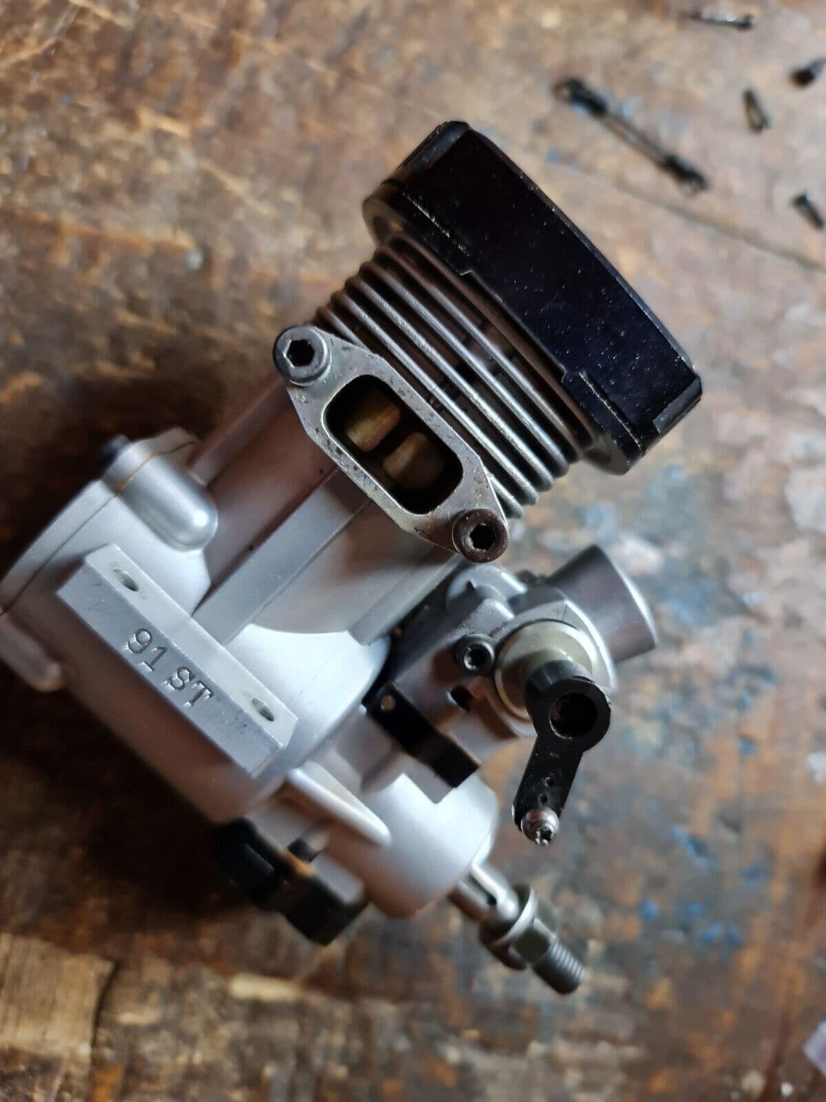 YS 91 ST HELI ENGINE VERY CLEAN C/W ONE-WAY VALVE – RCHeliTrader